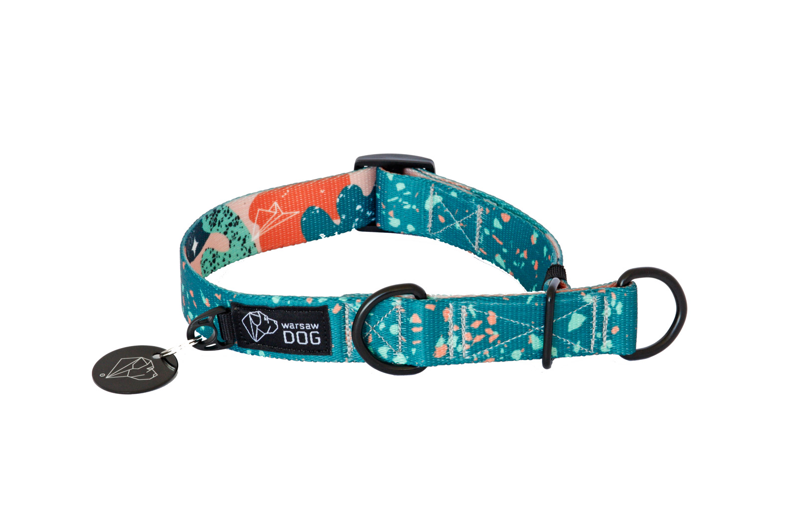 Obroża z klamrą DURAFLEX | Confetti | Warsaw Dog